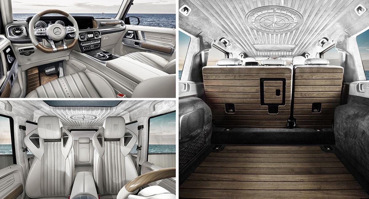 StriveME - الصور ستبهرك: شركة كارلكس تقدم مرسيدس G63 بمقصورة يخت!