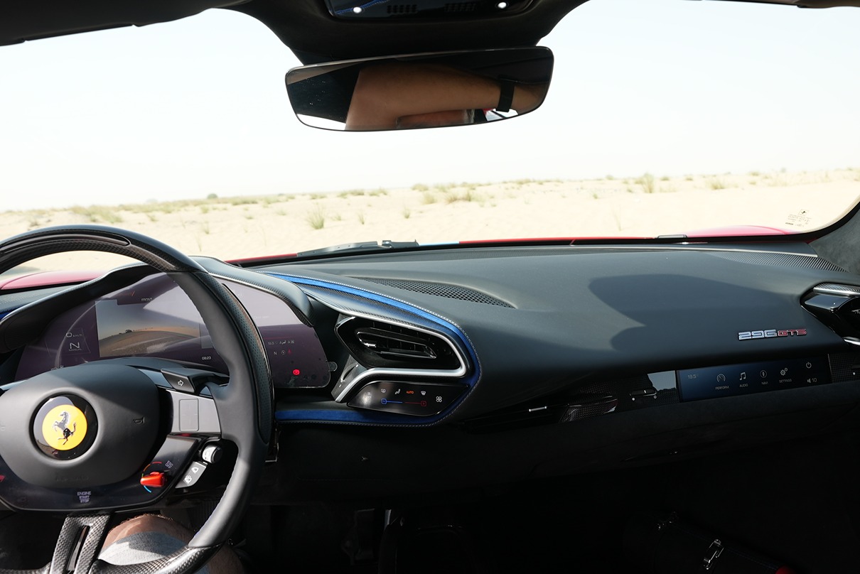 StriveME - صور تجربة فيراري 296 جي تي أس